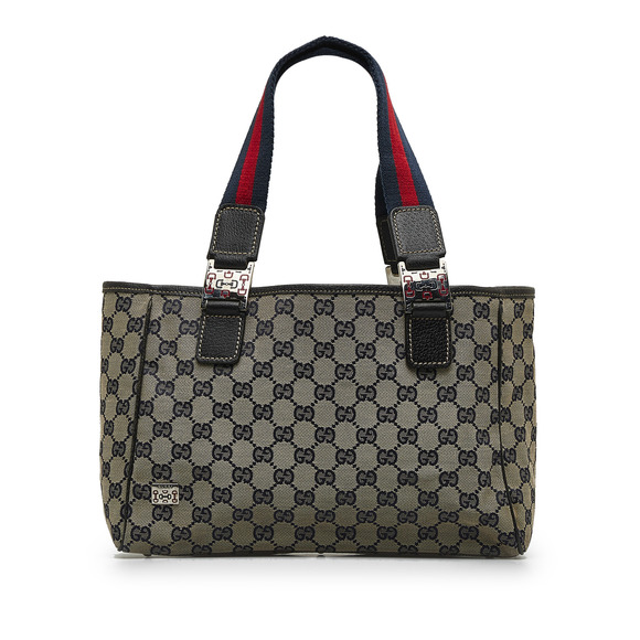 Gucci | Bags | Gucci Gg Canvas Web Pop Tote Tote Bag | Poshmark